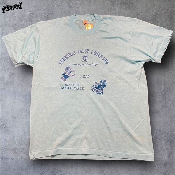 Screen Stars | Shirts | Vtg Cerebral Palsy Races Wantagh Long Island Xl ...